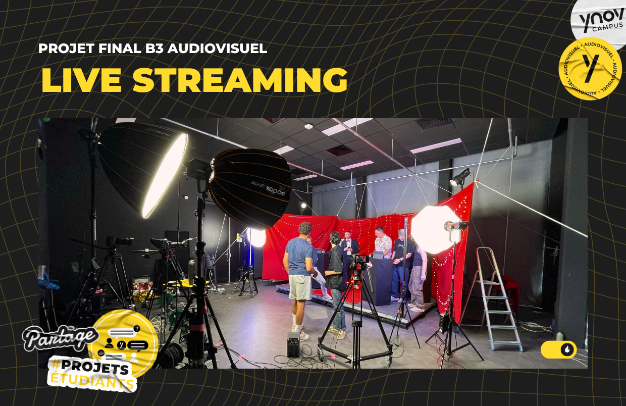 Projet Final B3 Audiovisuel : Création d'une Émission Live Stream ...