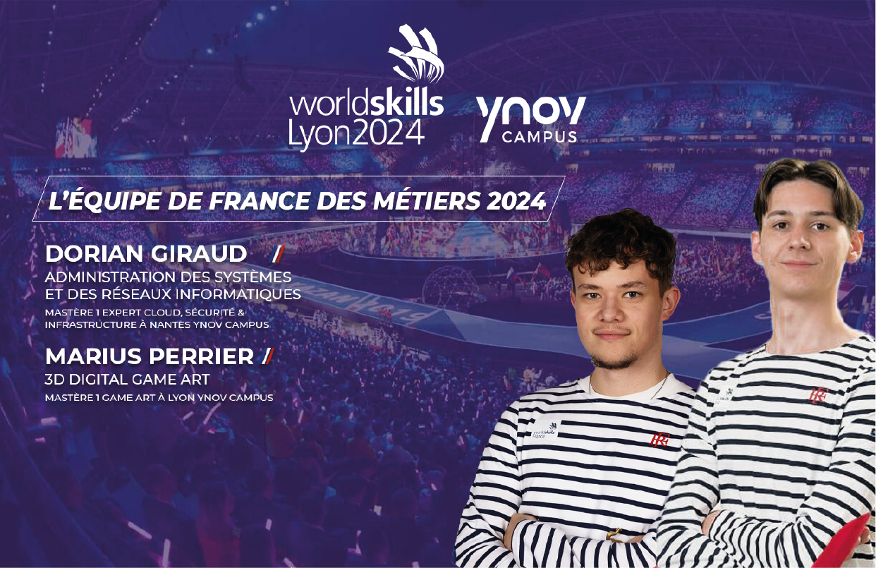 Participez aux WorldSkills France 2025 avec Ynov