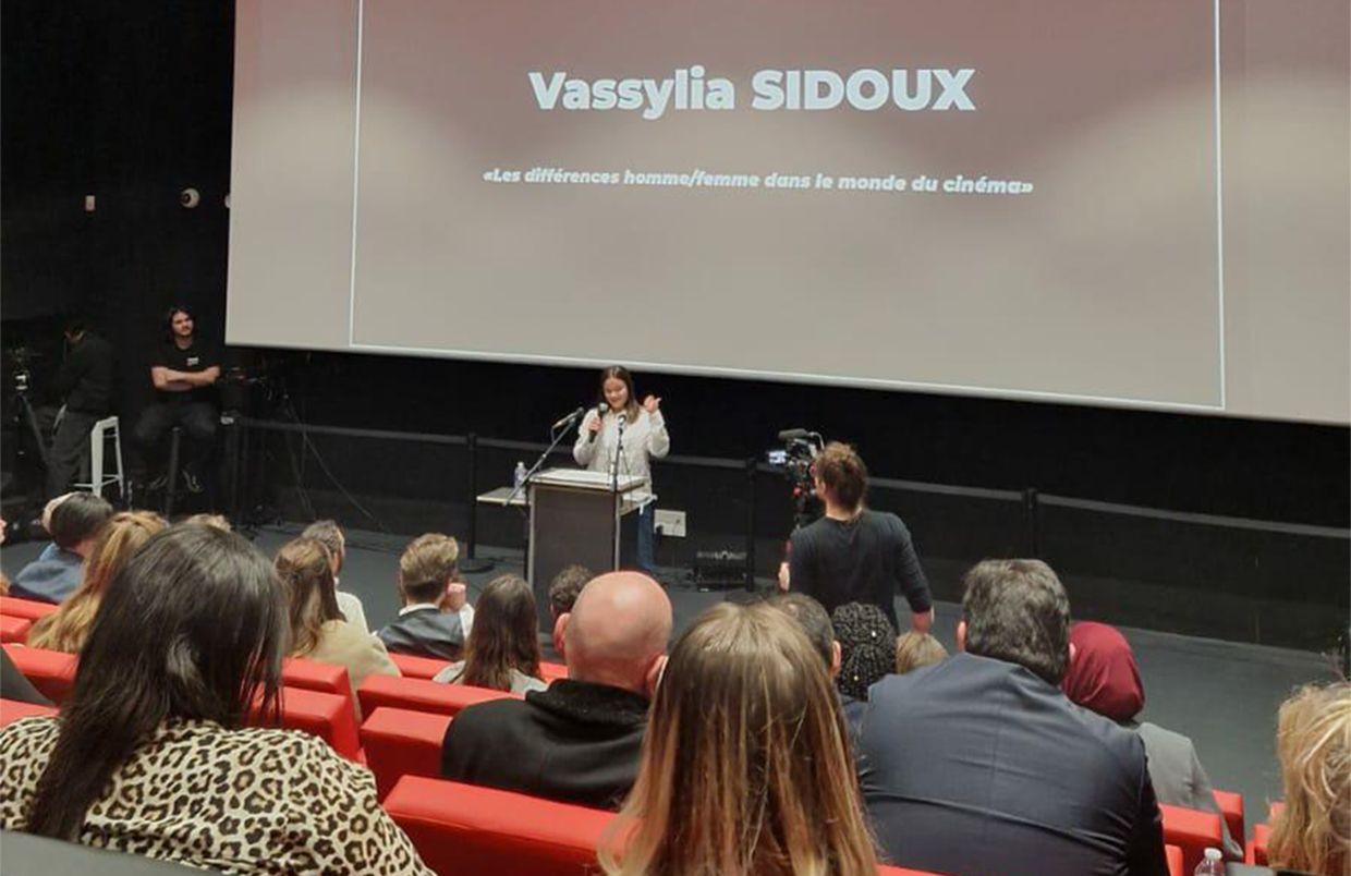 Concours d’éloquence Ynov x Eicar : retour sur le parcours de Vassylia