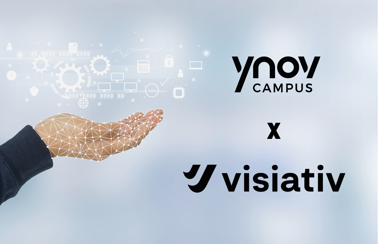 Ynov campus signe un partenariat avec Visiativ - cybersécurité, jumeaux numérique, simulation 3D